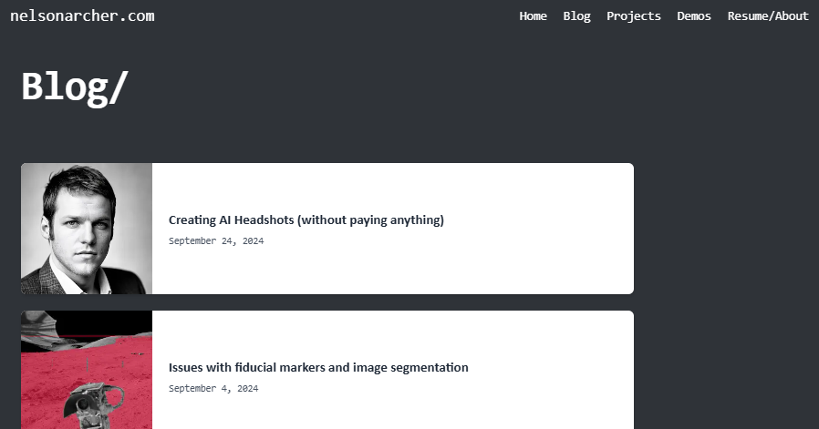 Blog | Adam Nelson-Archer